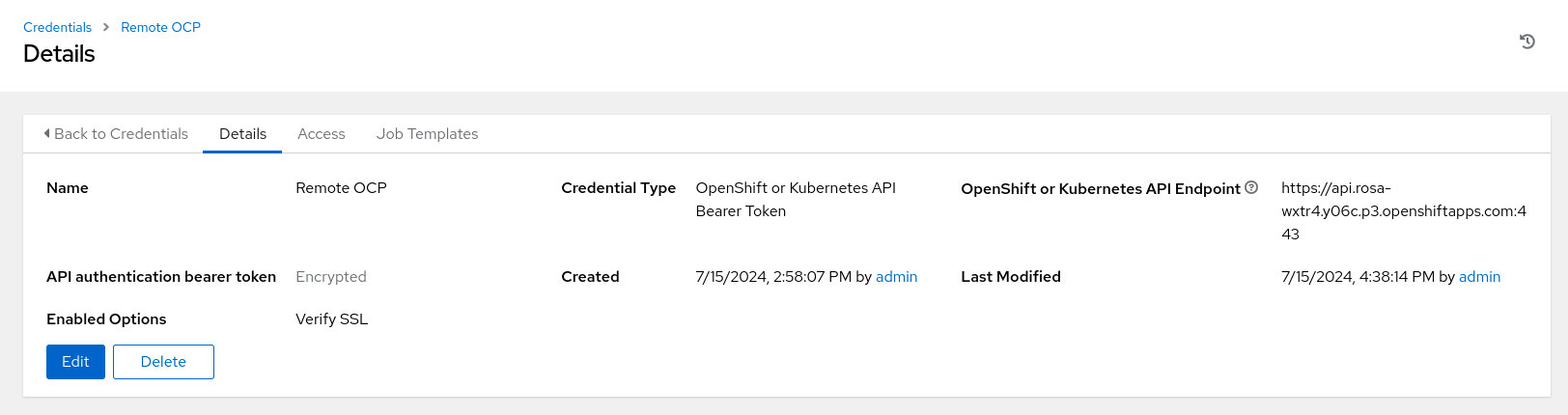 Ansible Automation Platform for OpenShift Virtualization in Multi-cluster Environment